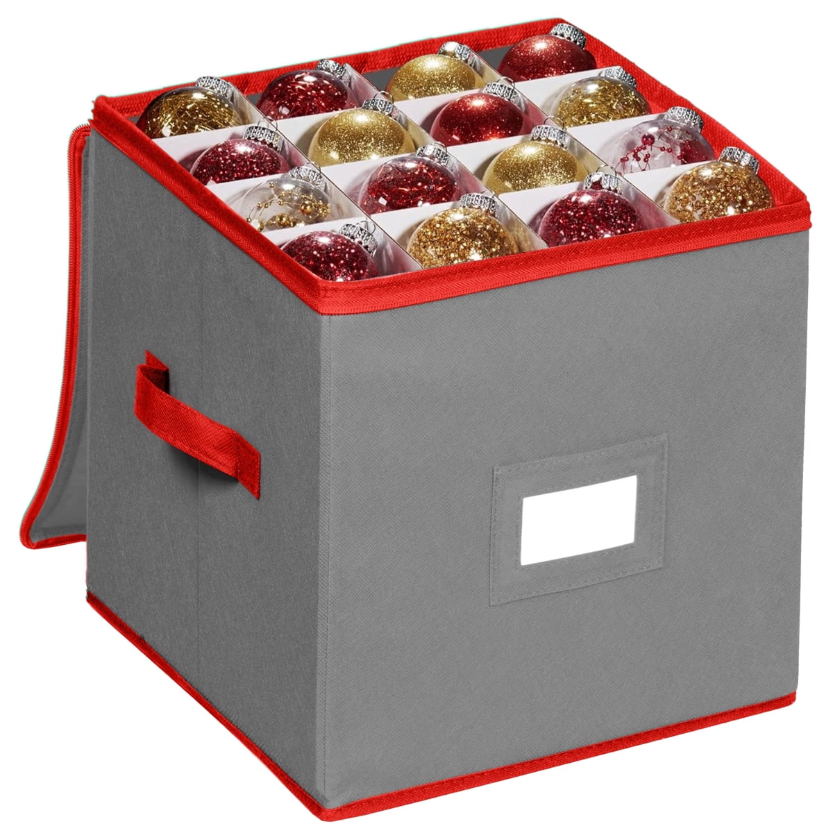 PayUSD Christmas Ornament Storage Box Stores up to 64 Holiday Ornaments ...