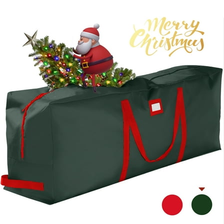 HOLDN STORAGE Christmas Tree Bag with Heavy-Duty Rolling Stand for Up ...