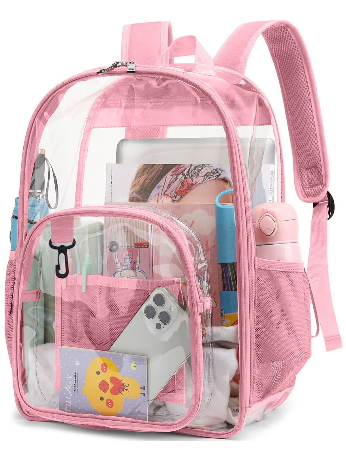 PayUSD Clear Backpack Heavy Duty Stadium Approved Waterproof PVC ...