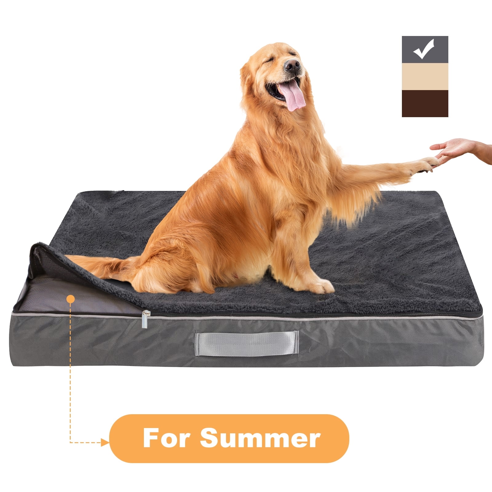 Free Shipping! PayUSD Dog Bed for Large Dogs Thick Orthopedic Dog Mat ...