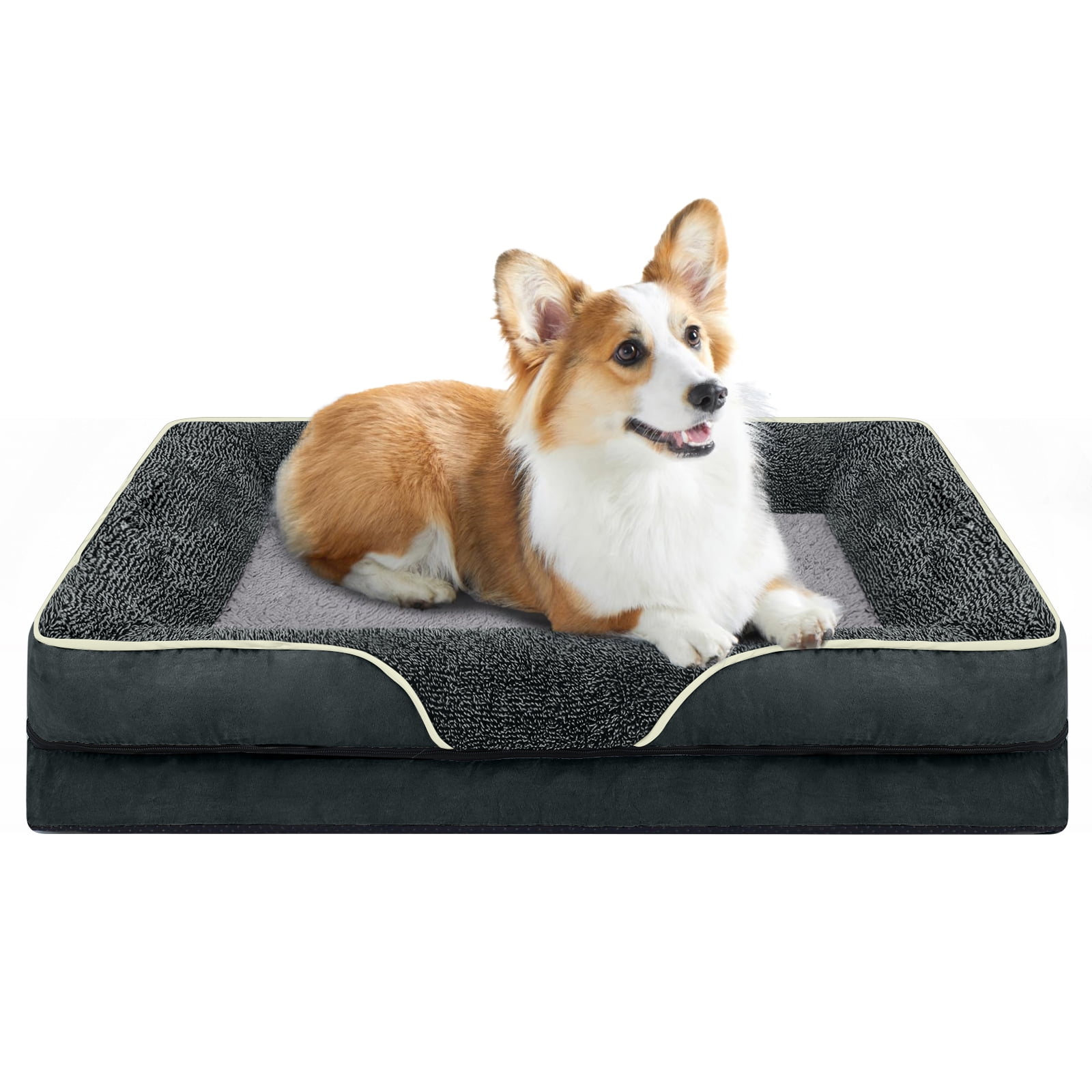 PayUSD Dog Beds for Large Medium Small Dogs Orthopedic Pet Bed Sofa ...