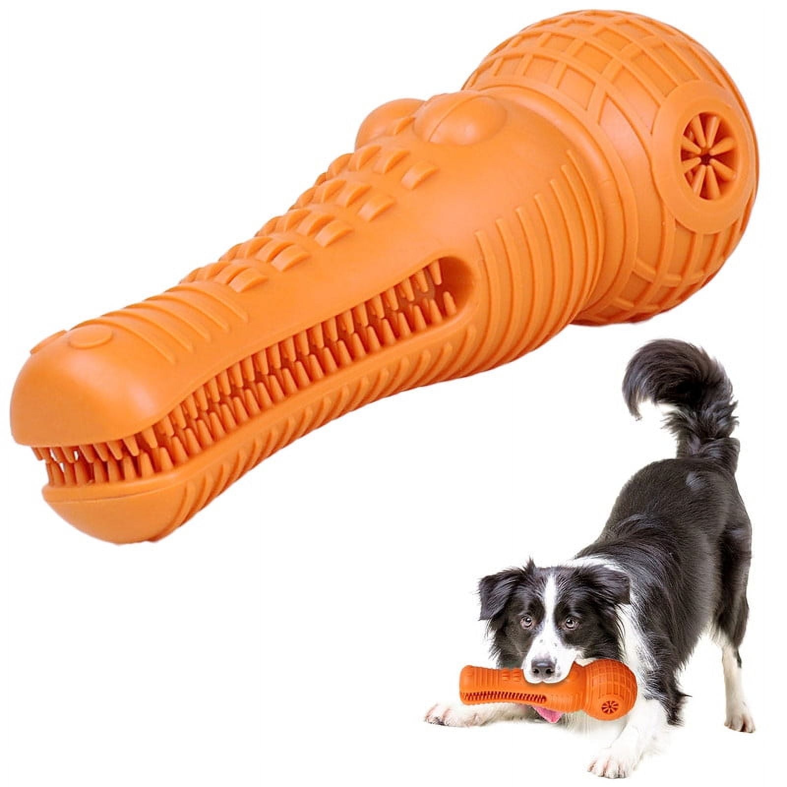 PayUSD Durable Dog Chew Toy, Indestructible for Aggressive Chewers, Teeth Cleaning, Squeaky ...