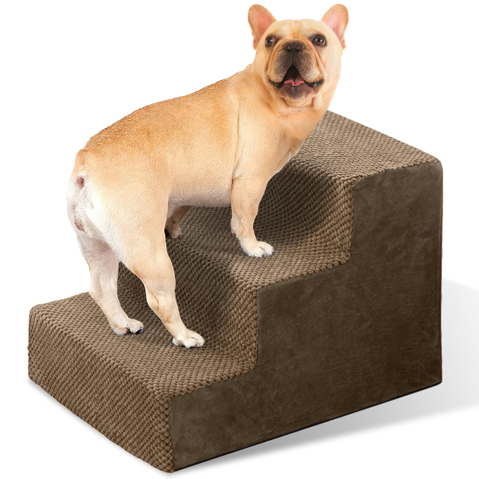 PayUSD Dog Stairs for Bed Couches 13.5”H 4-Step Dog Steps for High Bed ...