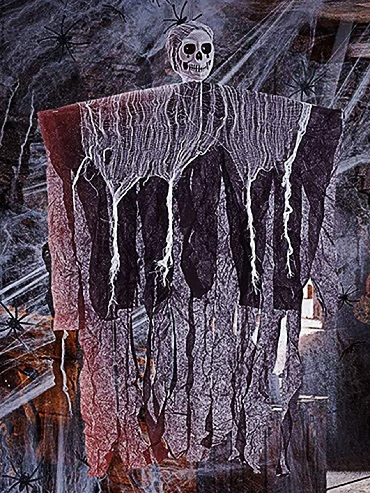 PayUSD Halloween Decoration 36.6" Hanging Halloween Skeleton Ghosts ...