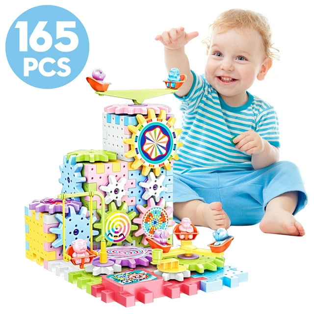 PayUSD Kids Building Blocks Set Toys for Boys Girls Interlocking STEM ...