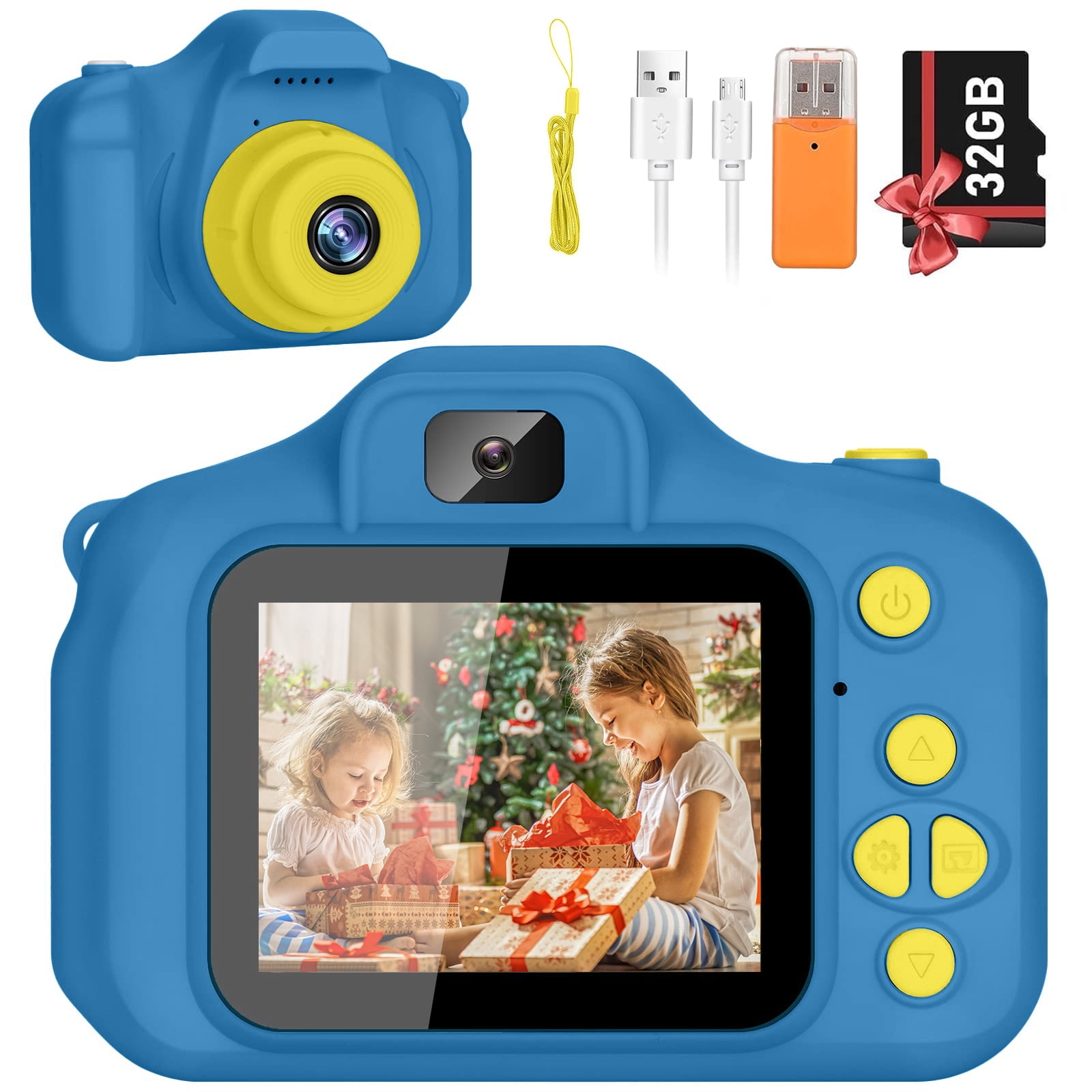 PayUSD Kids Camera 1080p HD Digital Video Camera for Kids 32gb Sd Card ...
