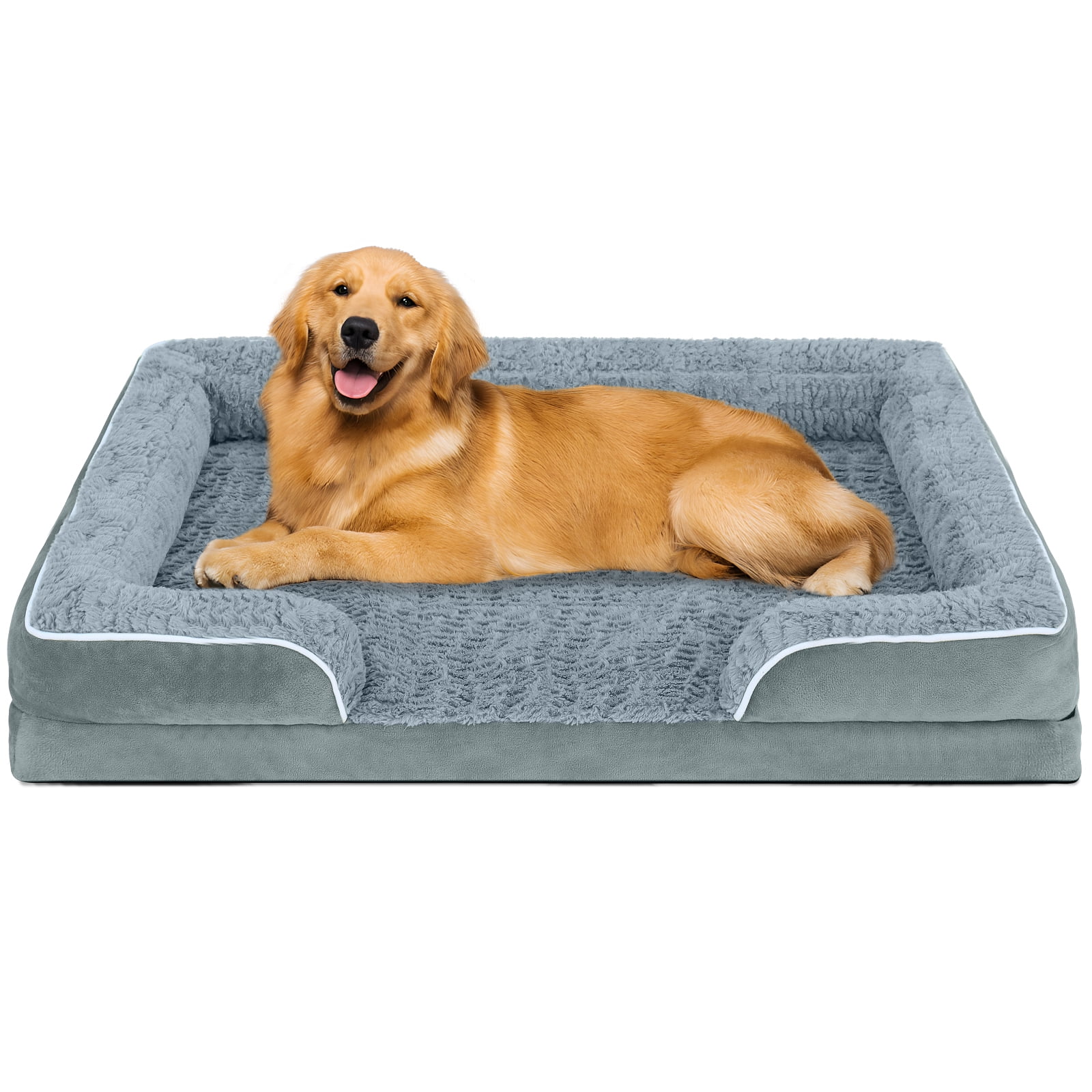 PayUSD Waterproof Orthopedic Dog Bed, Large to XXL, Washable Cover ...