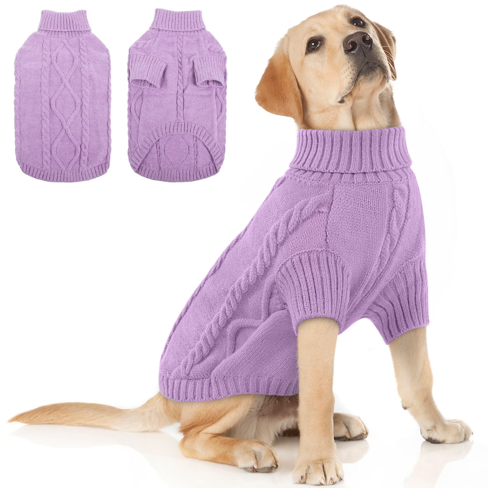 PayUSD Large Dog Sweaters,Large Dog Sweater for Pitbull Doberman,Warm ...