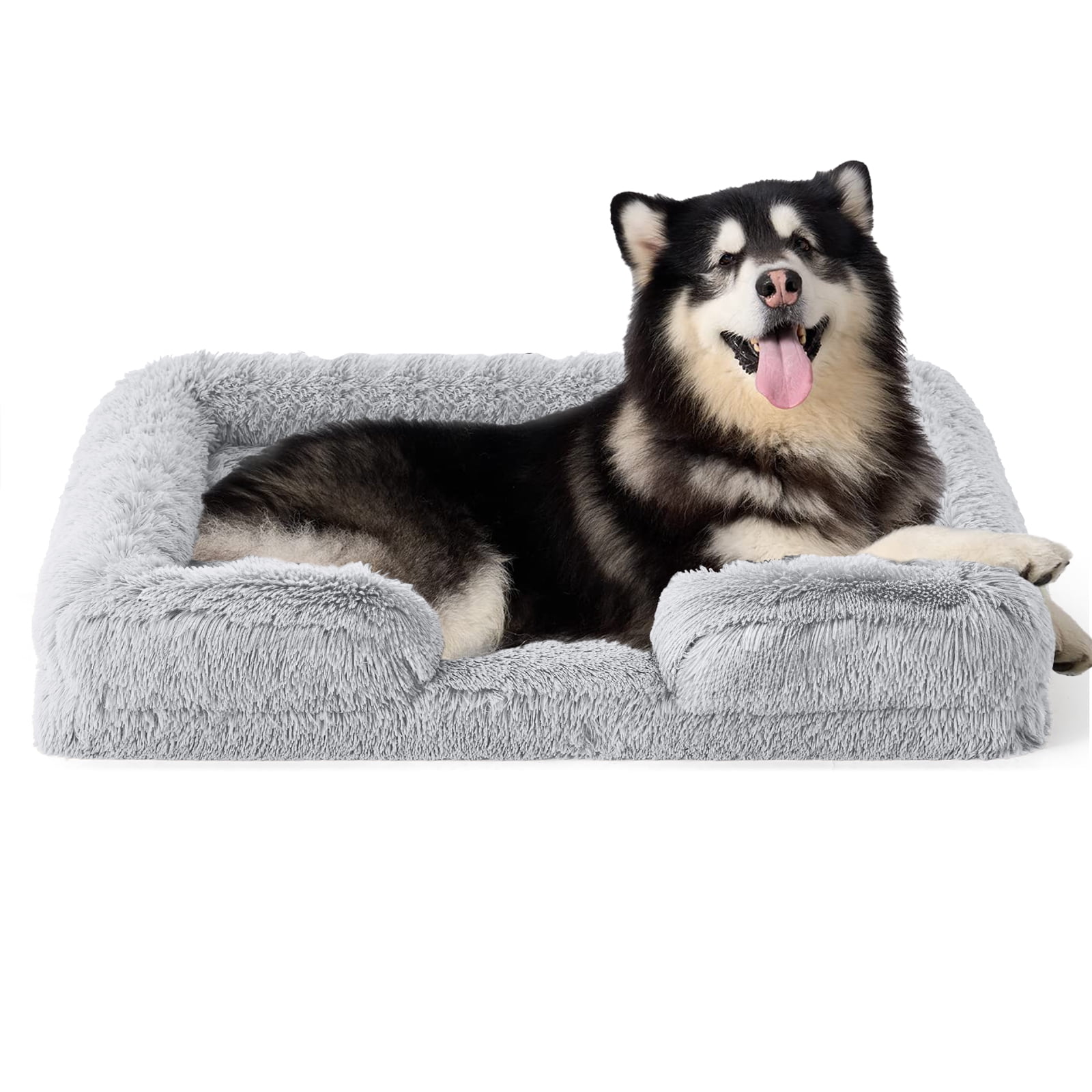 PayUSD Warming Fluffy Orthopedic Dog Beds for Large Dogs,Dog Bed with ...