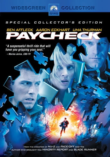 Pre-Owned Paycheck (Dvd) (Good) - Walmart.com