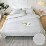 SORMAG Comforter King Dark Grey Duvet Cover Set - Soft Washed ...