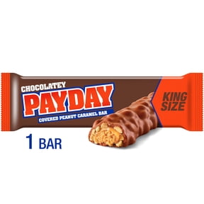Hershey's Mr. Goodbar Chocolate with Peanuts 1.75 oz Full Size Candy ...