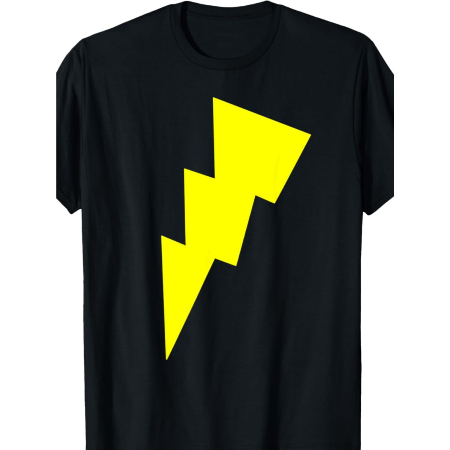 Payeah Funny Cool Yellow Lightning Bolt Sign Lights Race Running T ...