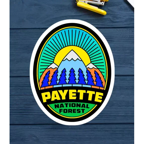 Payette National Forest Decal Sticker Idaho Sticker Phone Decal Water ...