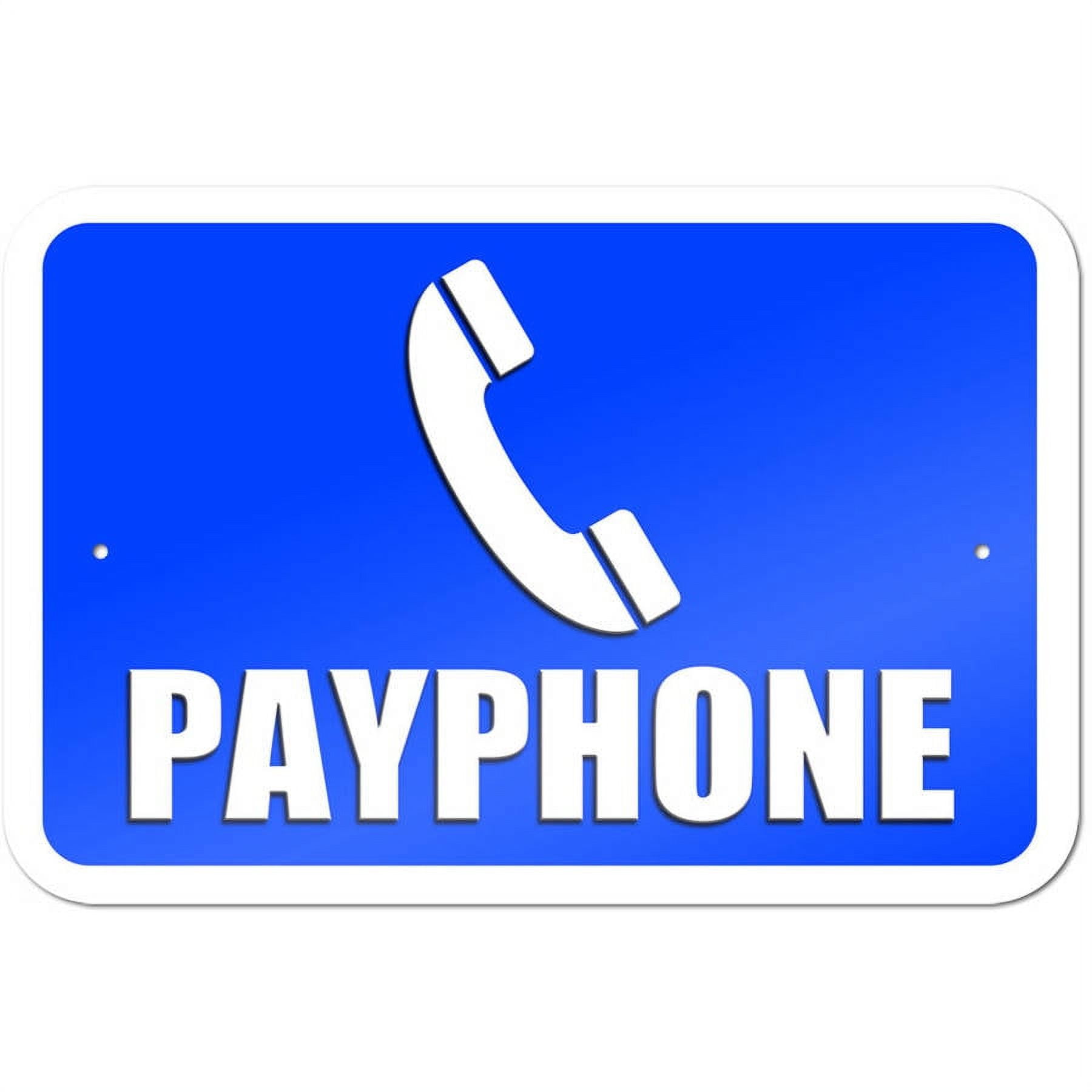 Payphone Sign - Walmart.com