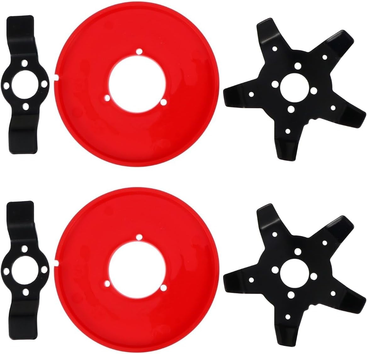 Payshingy 2 Sets Weeder Plate Brush Cutter Head, Farm Weeder Machine ...