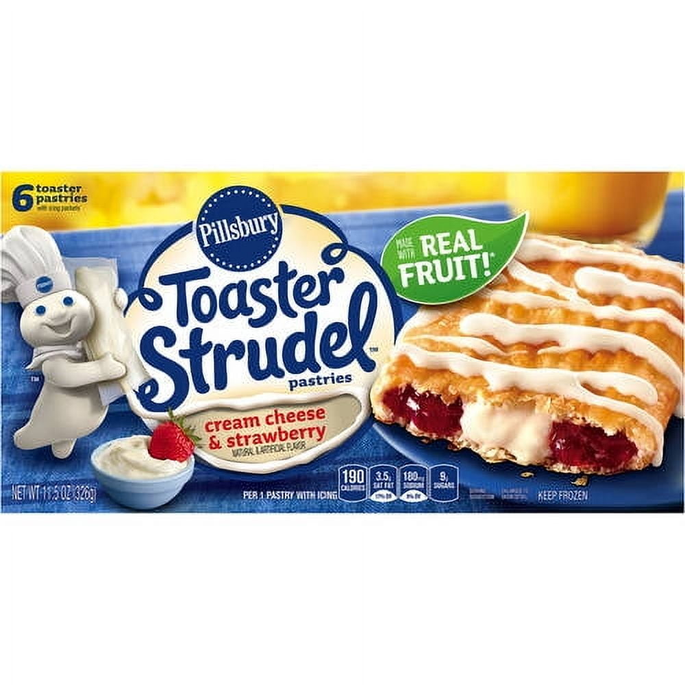 Pb Toaster Strudel Strbry Crm Cheese 6ct - Walmart.com