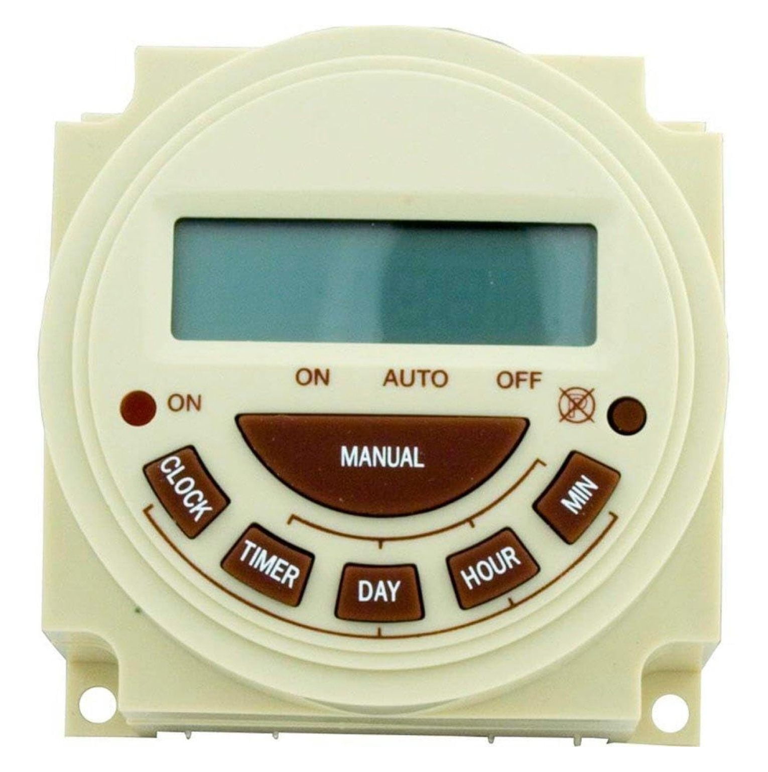 Pb374E Timer, 240V Spst 7-Day Digital Panel Mount Pool & Spa Timer ...