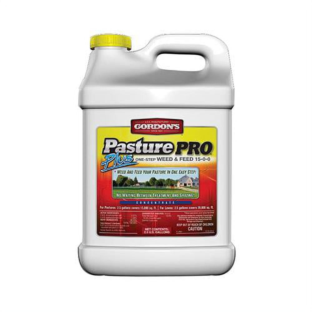 Pbi Gordon Pasture Pro Plus One-Step Weed & Feed, 15-0-0 Formula, 2.5 ...