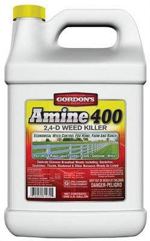 Pbi Gordon 8141072 Amine 400 Weed Killer, 2,4-D, 1-Gal. Concentrate ...