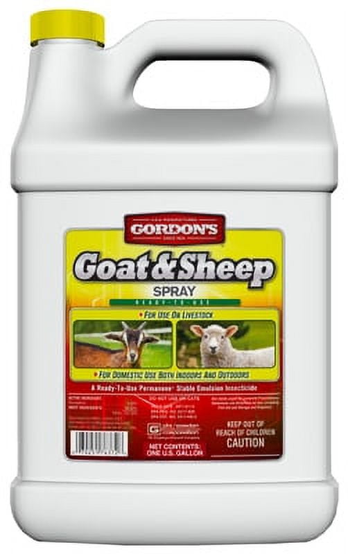 Pbi Gordon Gordon's Gallon Ready To Use Goat & Sheep Spray Insecticide ...