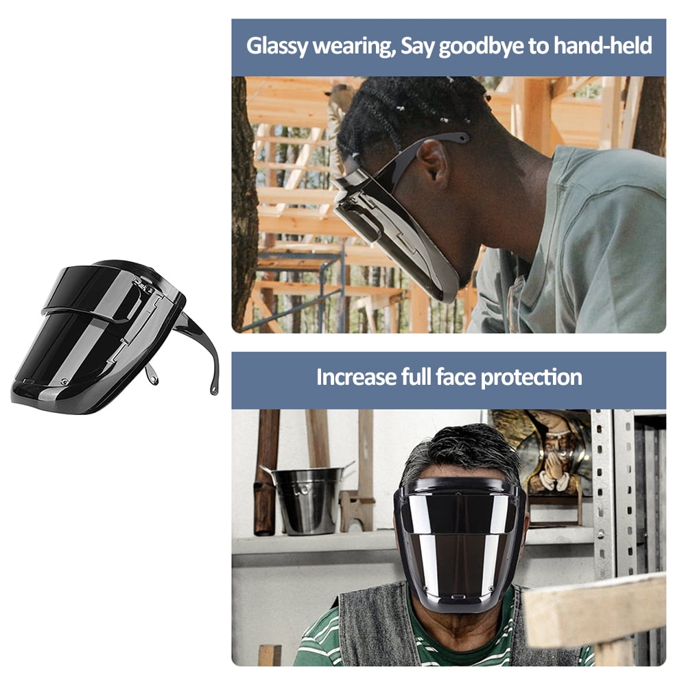 ,Pc 180° View Temperature Resistant Eye Visor Visor Safety Helmet Eye ...