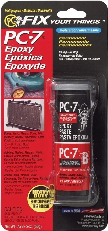 Pc-7 Multi-Purpose Super Strength Epoxy 2 Oz. (027776) - Walmart.com