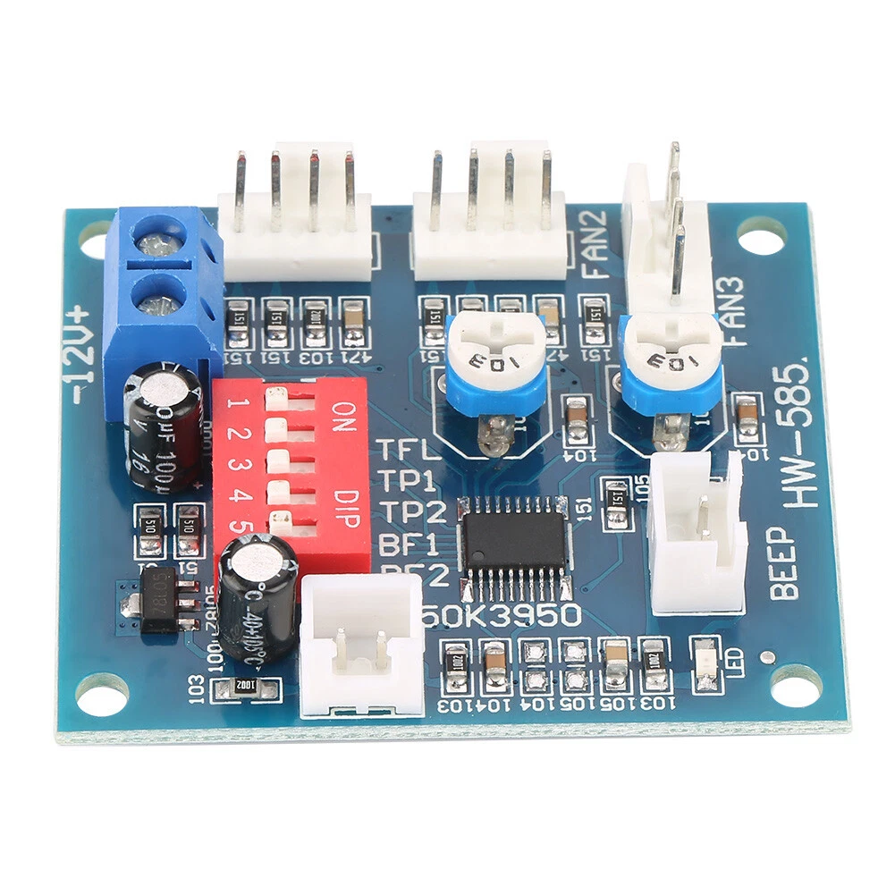 Pc Fan Governor With Temperature Control For Chassis And Cpu Fan ...