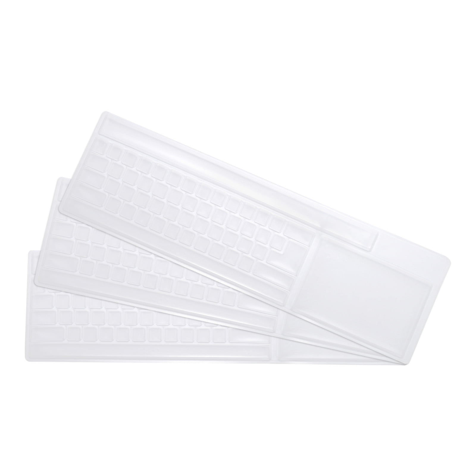 Pc Keyboard Cover Skin Silicone Desktop Keyboard Skin 17.3"x5.3" Clear ...