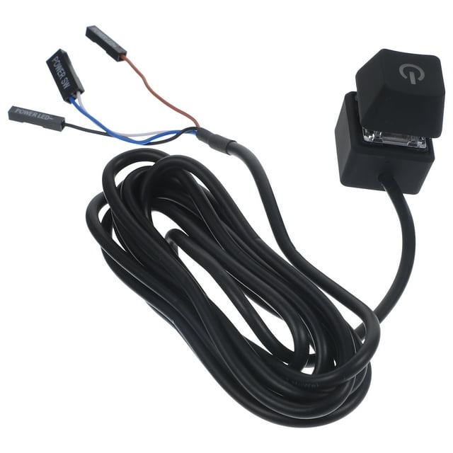 Pc Power Button Extension Pc Remote Start Power Supply Control Adapter ...