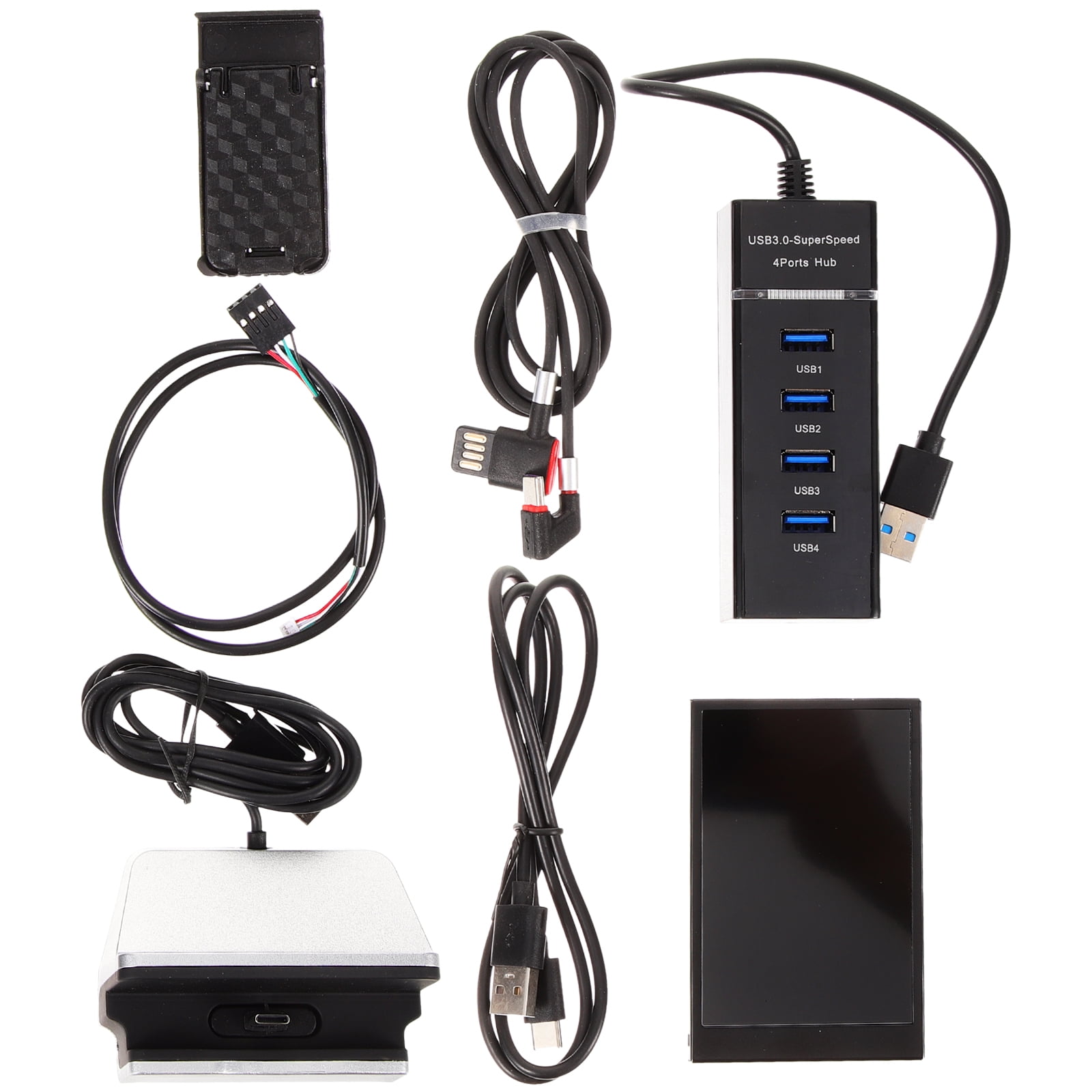 Pc Temperature Display Cpu Gpu Ram Hdd Screen Computer Case Secondary ...