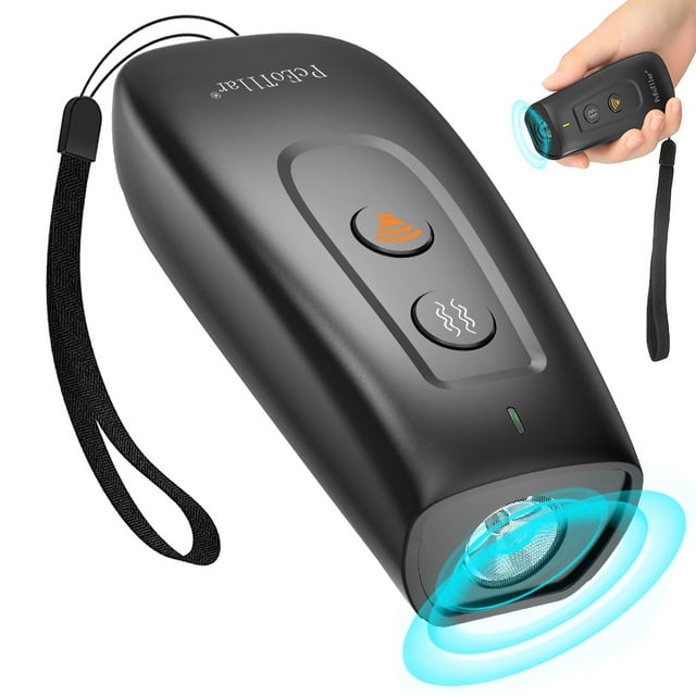 PcEoTllar Ultrasonic Dog Training Device, Indoor Anti Bark Control ...