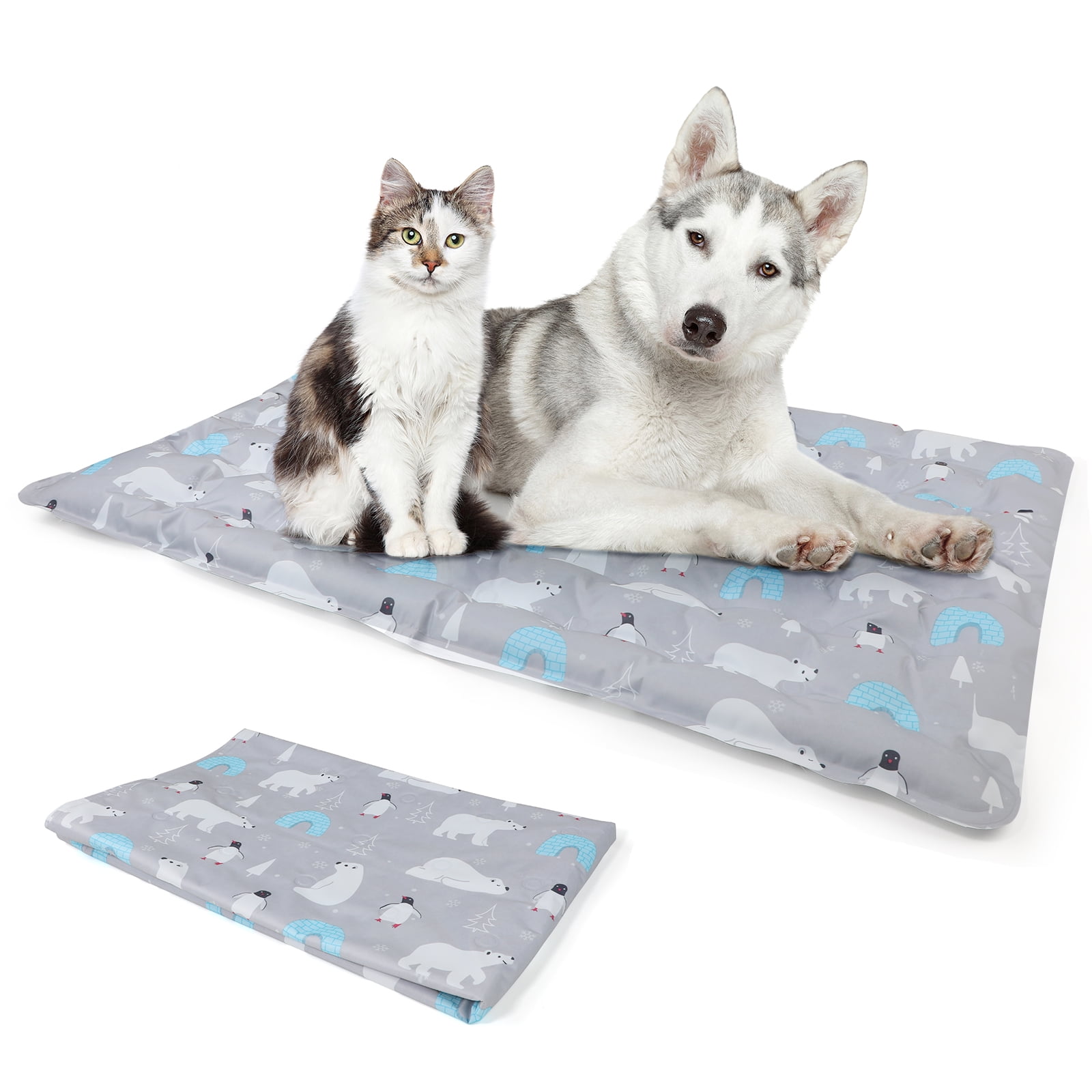 PcEoTllar Dog Cooling Mat, Ice Cooling Pad for Dogs and Cats, Water ...