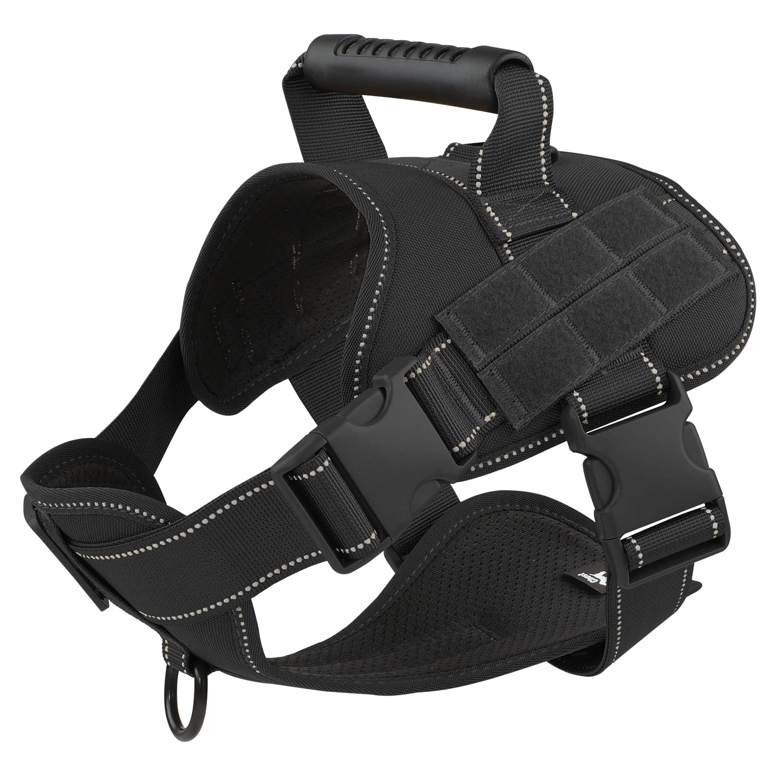 PcEoTllar No Pull Dog Harness for Large Dogs, Reflective Dog Vest ...