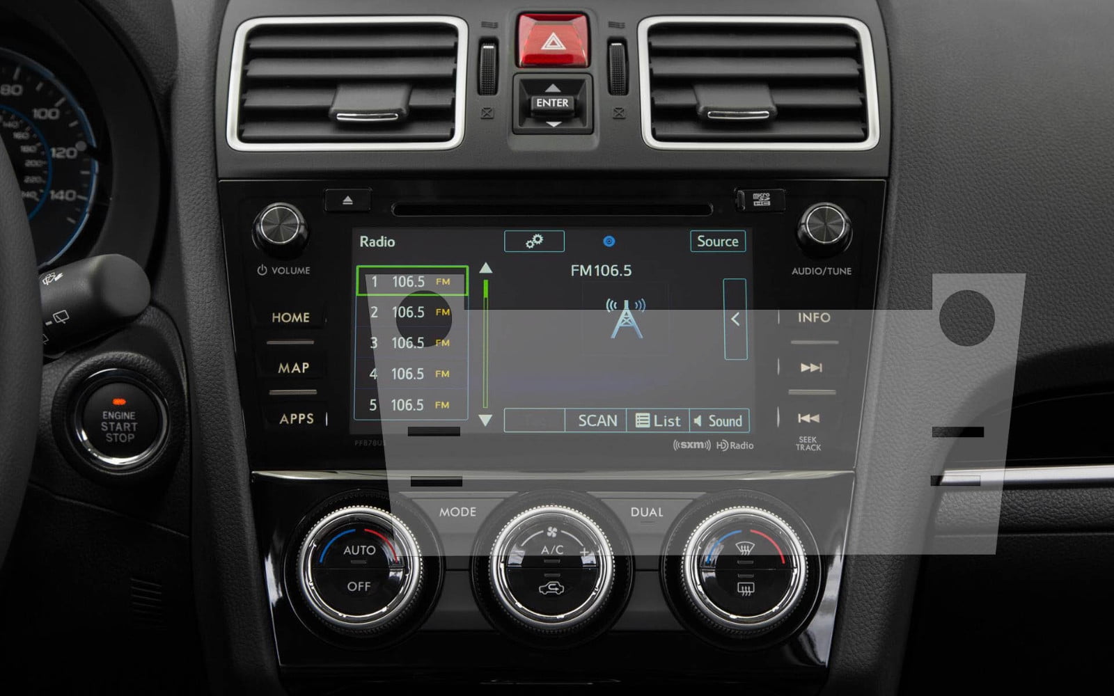 PcProfessional Screen Protector (Set of 2) for 2017 Subaru Outback 7 ...