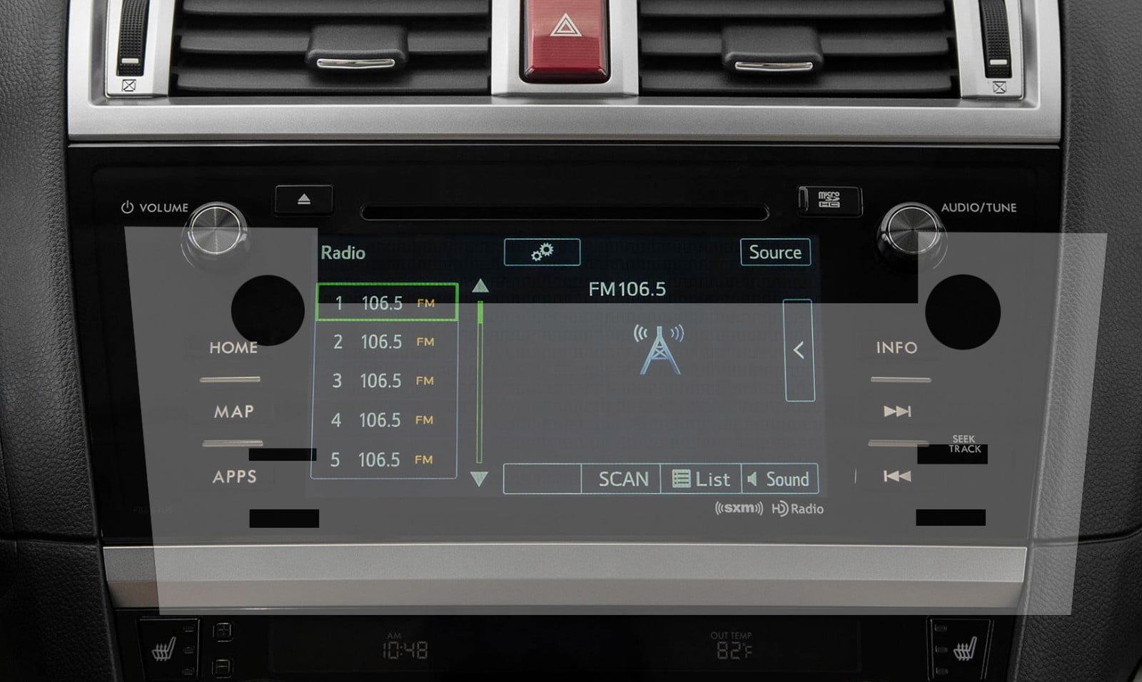 PcProfessional Screen Protector (Set of 2) for 2017 Subaru Outback 7 ...