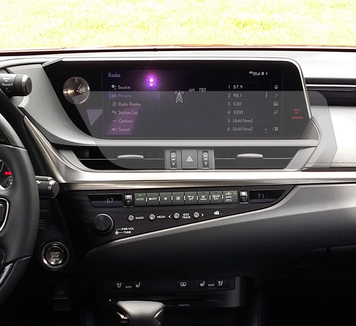 PcProfessional Screen Protector (Set of 2) for 2019 2020 Lexus ES ...