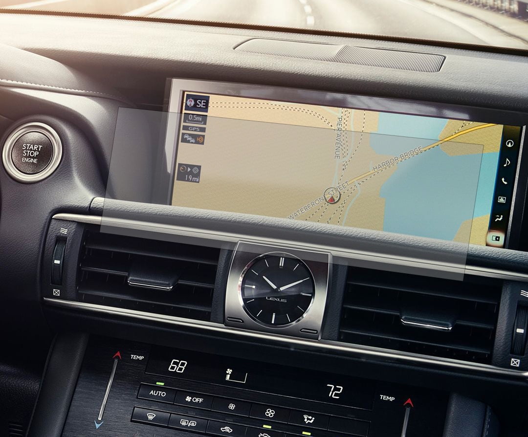 PcProfessional Screen Protector (Set of 2) for 2019 2020 Lexus IS IS300 ...