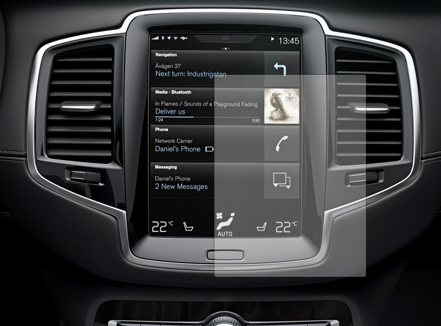 PcProfessional Screen Protector (Set of 2) for 2019 Volvo XC40 XC60 ...