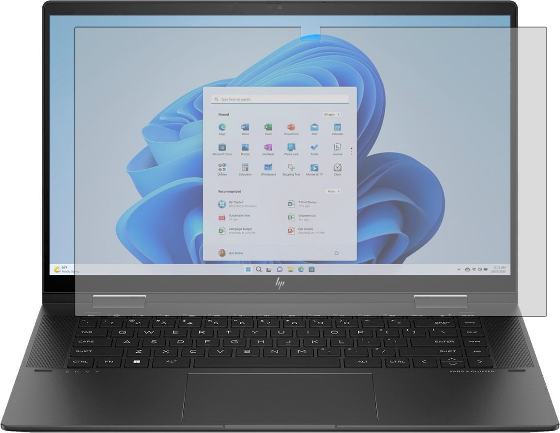 PcProfessional Screen Protector (Set of 2) for HP ENVY 2-in-1 15.6 ...