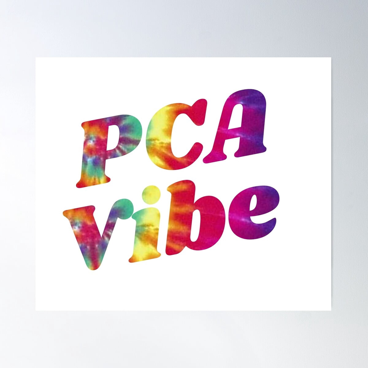 Pca Vibe Poster Wall Art, Modern Wall Decor For Living Room Bedroom ...