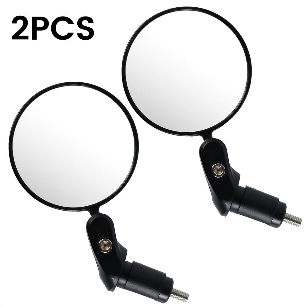 Pcapzz 1/2Pcs Bike Rear View Mirrors Adjustable Safety Bike Mirrors ...