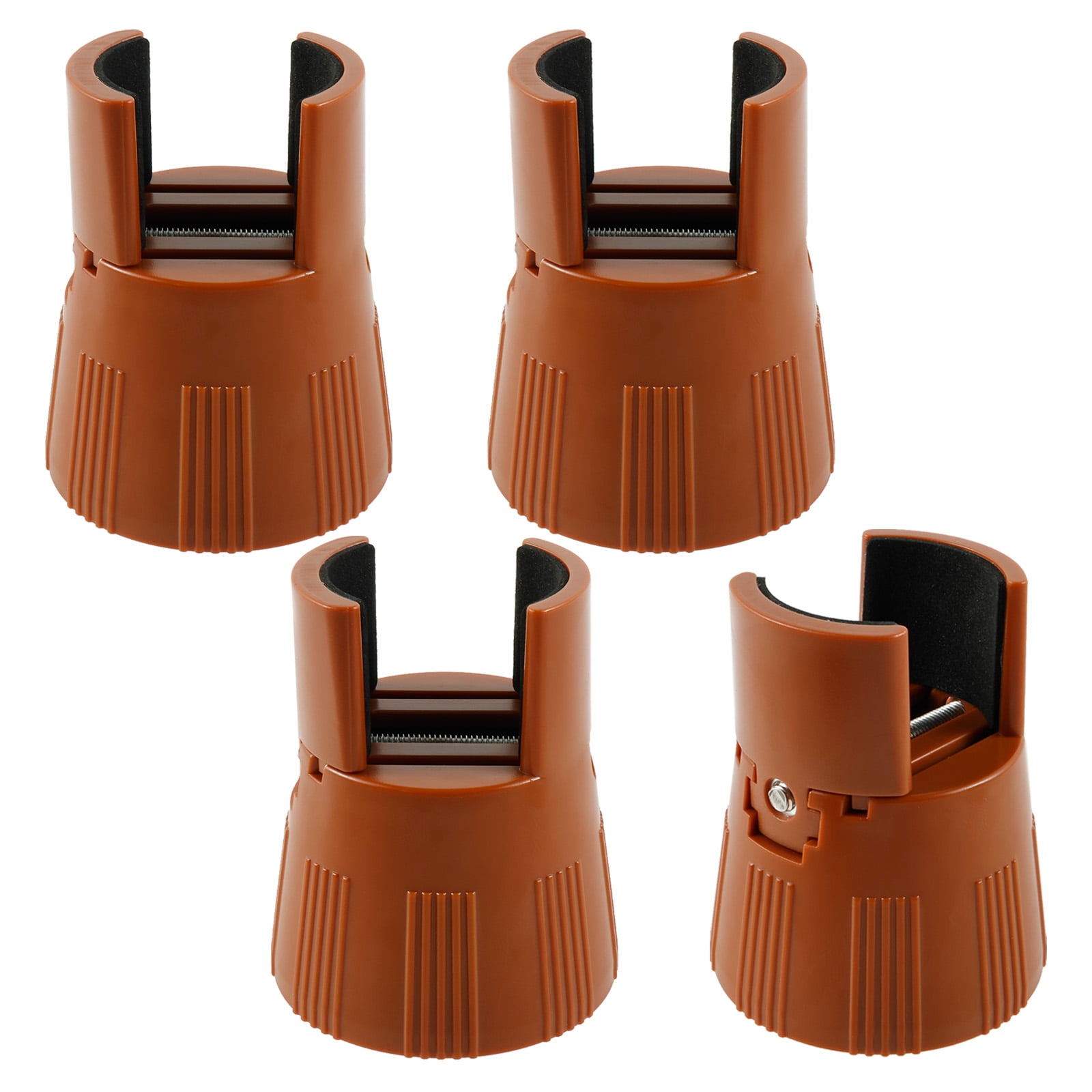 4Pcs Multifunctional Furniture Risers Adjustable Bed Risers with Screw ...