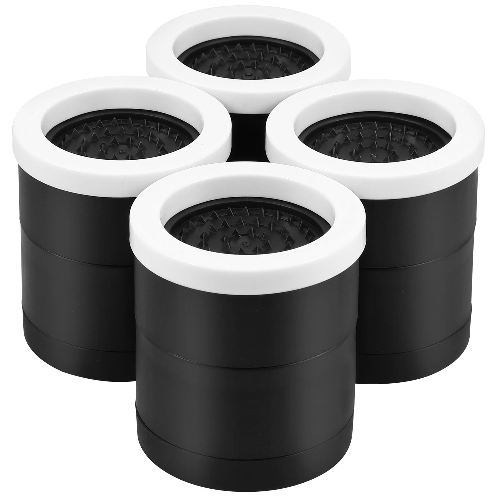 Pcapzz 4Pcs Round Furniture Riser Heavy Duty Bed Chair Riser Support ...