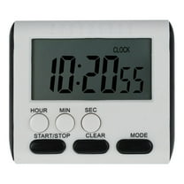 Digital Countdown Kitchen Timer -Count Up Down Magnetic Timer Clock for Cooking Baking Gym ...