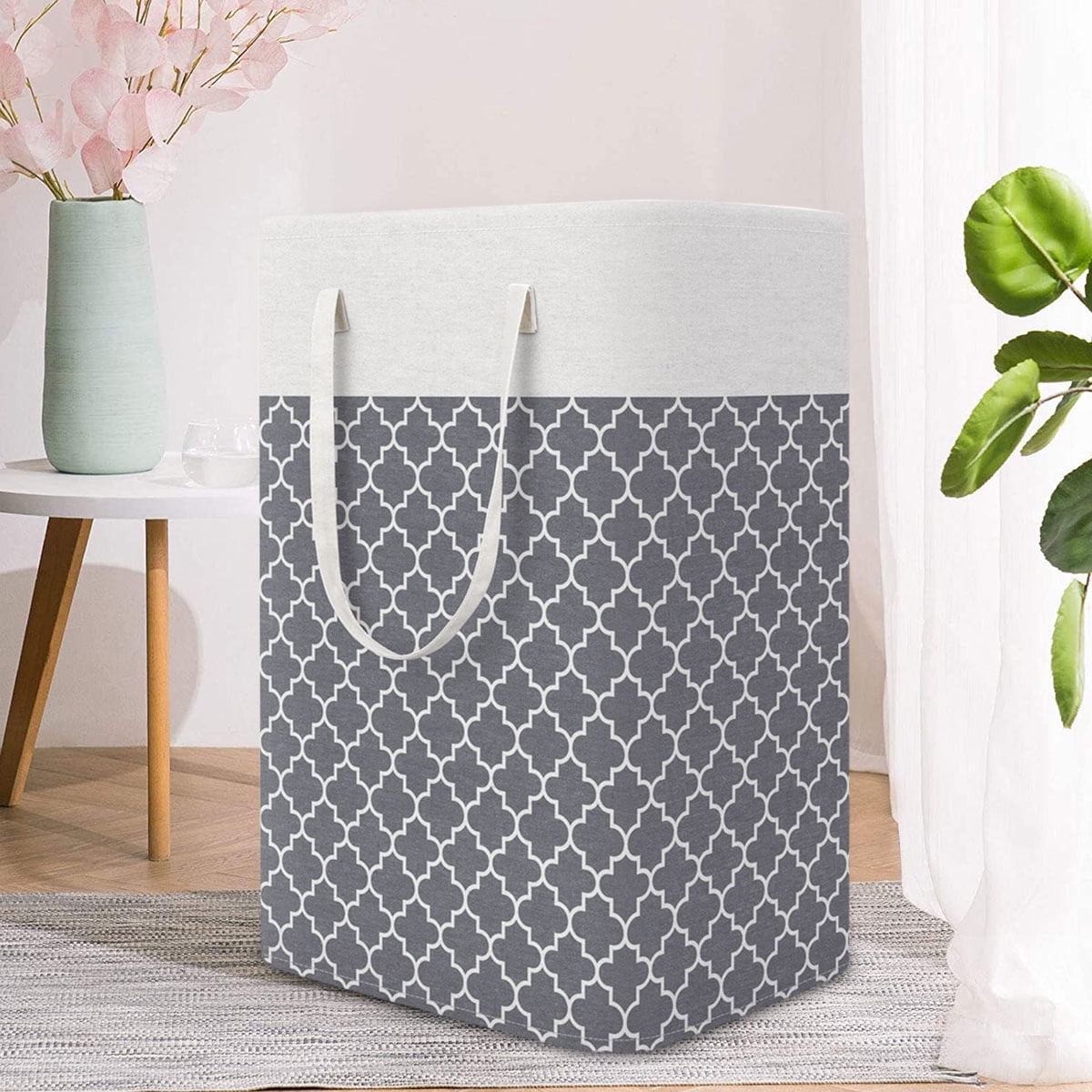 Pcapzz Large Capacity Laundry Basket 75L Collapsible Laundry Storage ...