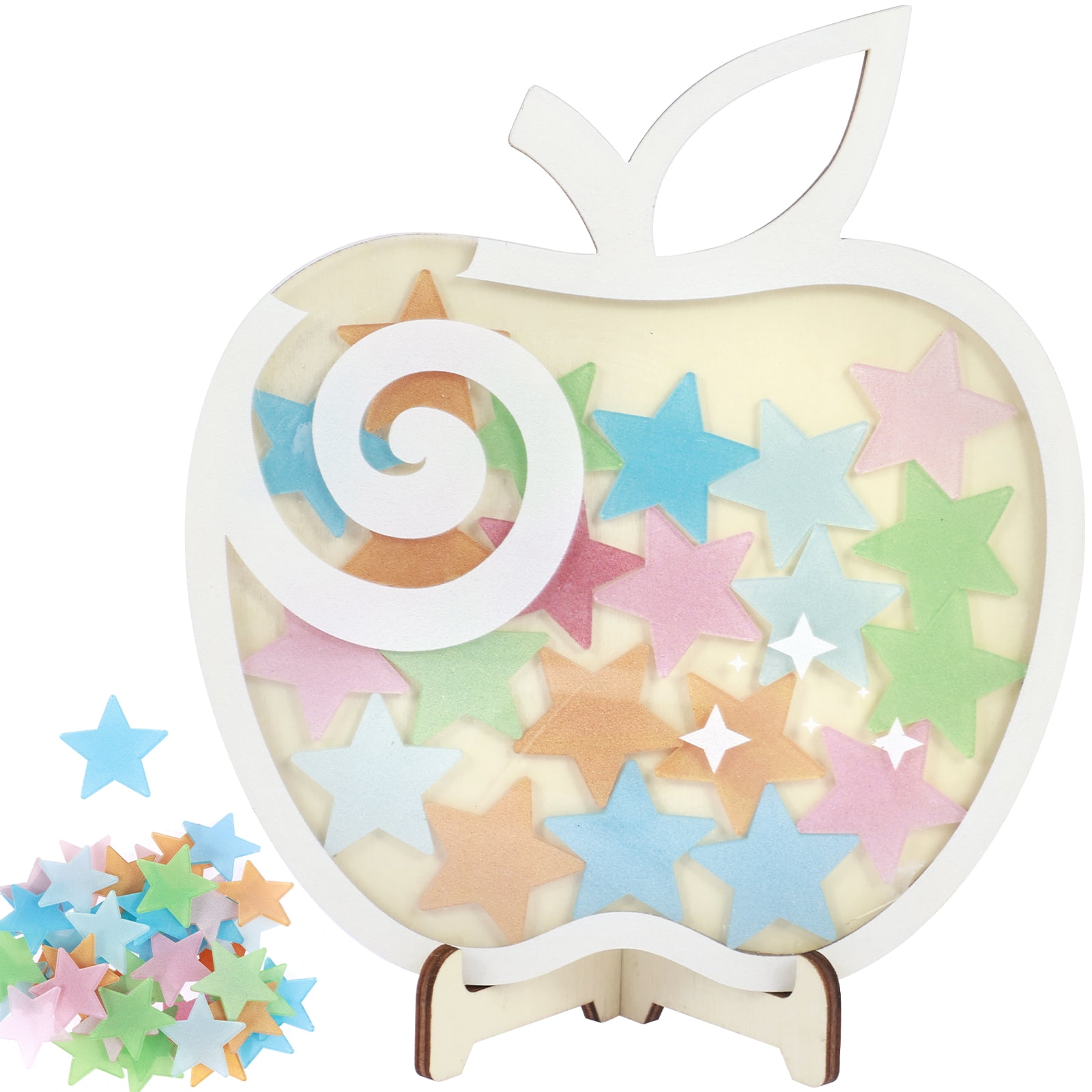 Pcapzz Reward Jar Kit Wooden Positive Behavior Jar Personalized Star ...