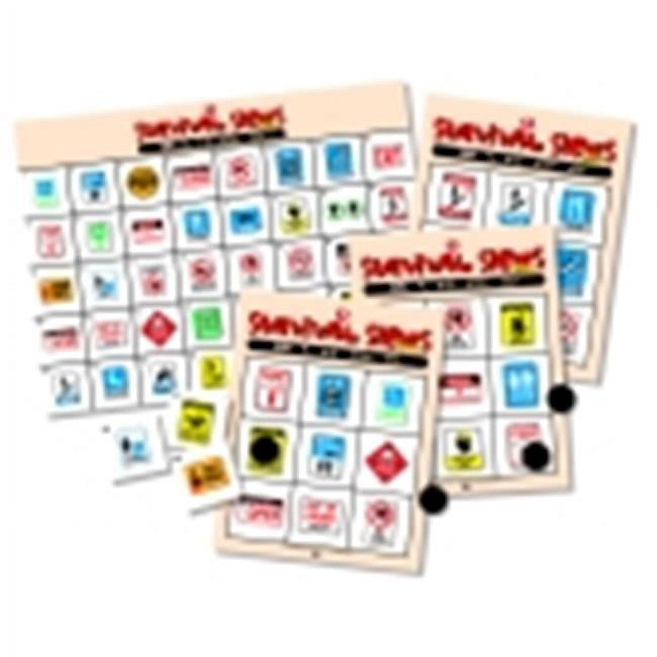 Pci Educational Publishing Indoor Survival Signs Bingo Game - Walmart.com