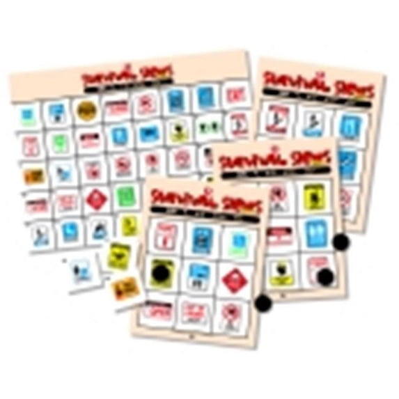 Pci Educational Publishing Indoor Survival Signs Bingo Game - Walmart.com