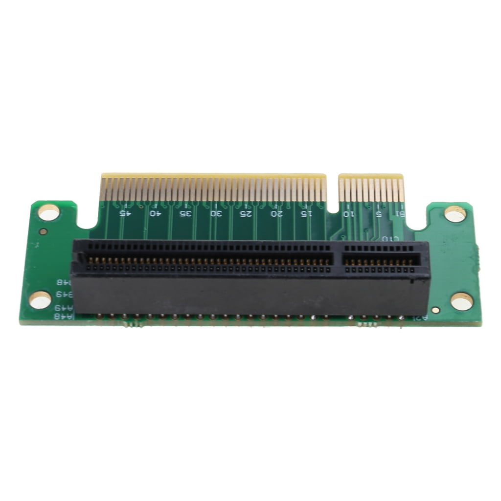 Pcie 8X Risers Card 90 Degree Right Angle Risers Adapter Card for 1U ...
